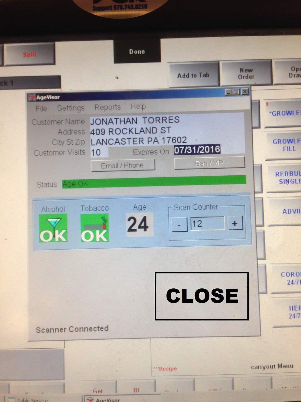 AgeVisor Installation on Radiant P1520 Windows XP terminal - Tokenworks ...