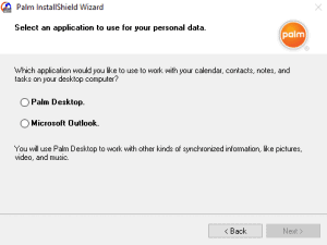 Installing Palm Desktop 6.2 on Windows 10 - Tokenworks Support