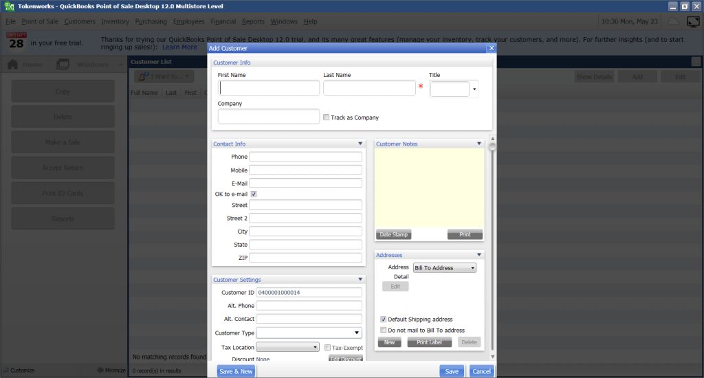 IDWedge Pro configuration for QuickBooks QB Point of Sale POS ...