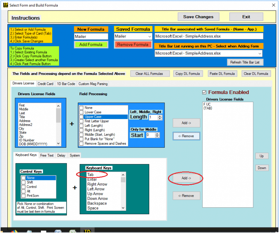 IDWedge Pro: How to create formulas - Tokenworks Support