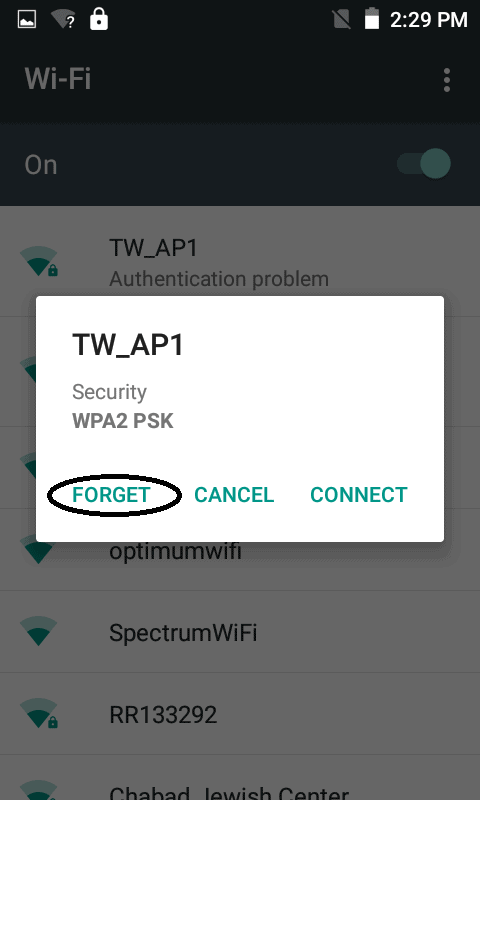 WiFi Connectivity Issues "Authentication Problem" - Tokenworks Support