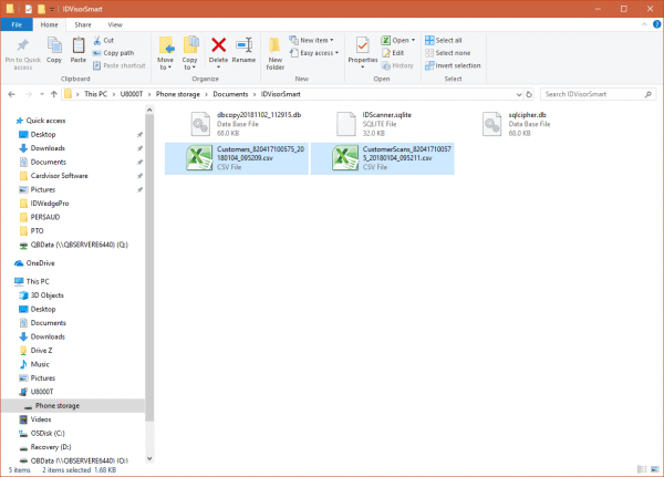 How To Export Data From IDVisor Smart, IDVisor Smart Plus, and IDVisor ...
