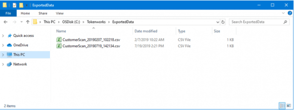 How to Export on an AgeVisor Touch/AgeVisor POS - Tokenworks Support
