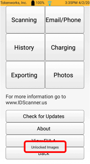 Unlocking Software Upgrades - Tokenworks Support