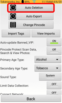How to Setup Auto Deletion on an IDVisor Smart, Smart Plus, Smart V2 ...