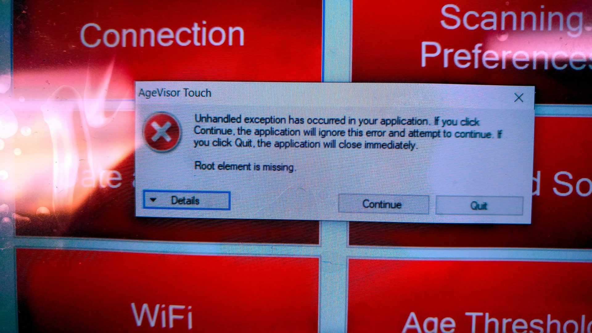 Root 33 Element Missing - Tokenworks Support