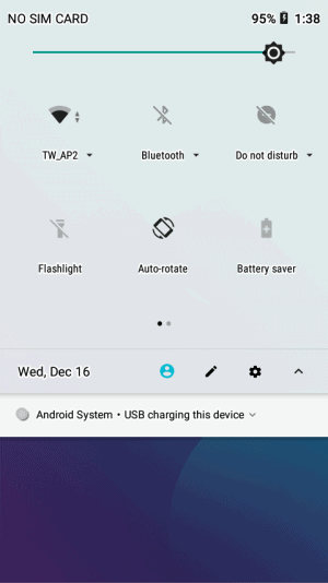 Unable to Access Swipe Down Notifications on Smart V2/Smart Plus - Tokenworks Support
