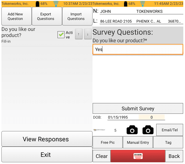 How to setup Survey feature for the IDVisor Smart V1/V2/Plus/S50 ...
