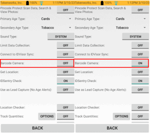 How to Enable the Barcode Camera Reader on an IDVisor Smart V1/V2/Plus ...