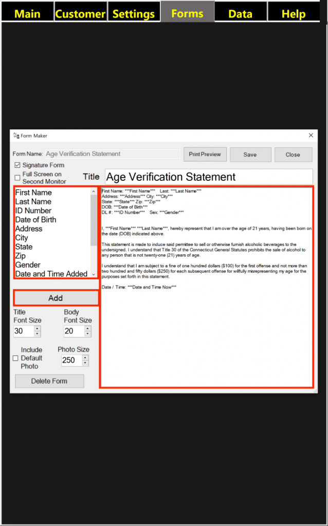 How to Set Up Autofill Signature Capture Form on IDentiFake ...